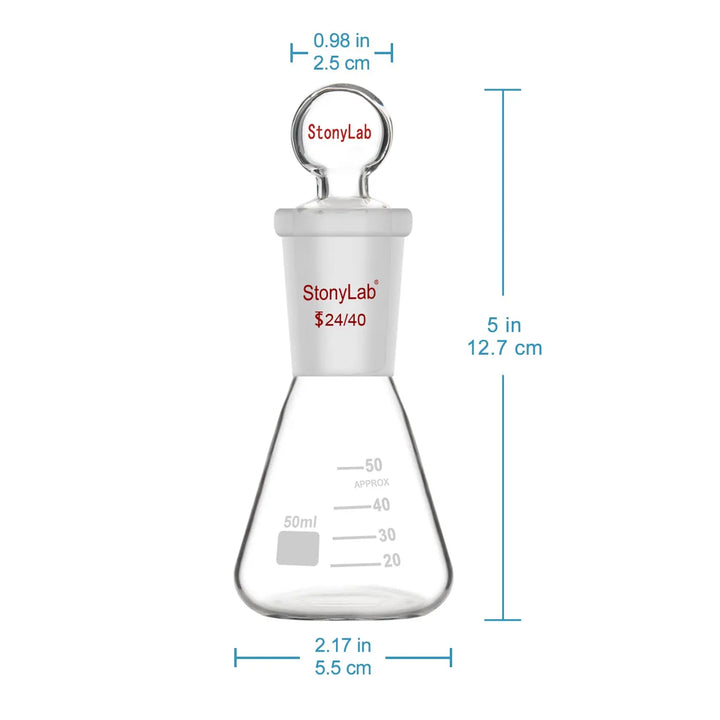 Erlenmeyer Flasks - Exclusive Warranty - 24/7 Service – StonyLab