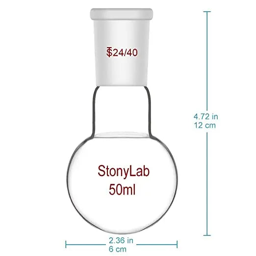 Round Bottom Flasks - Exclusive Warranty - 24/7 Service – StonyLab