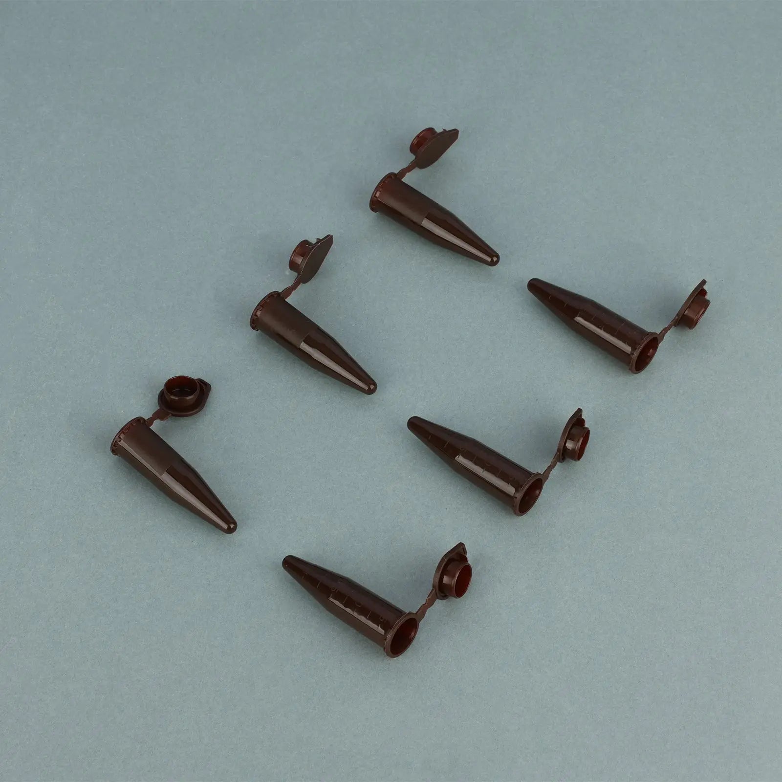 Amber PP Micro Centrifuge Tubes, 1.5 mL, Snap Cap, Light-Resistant ...