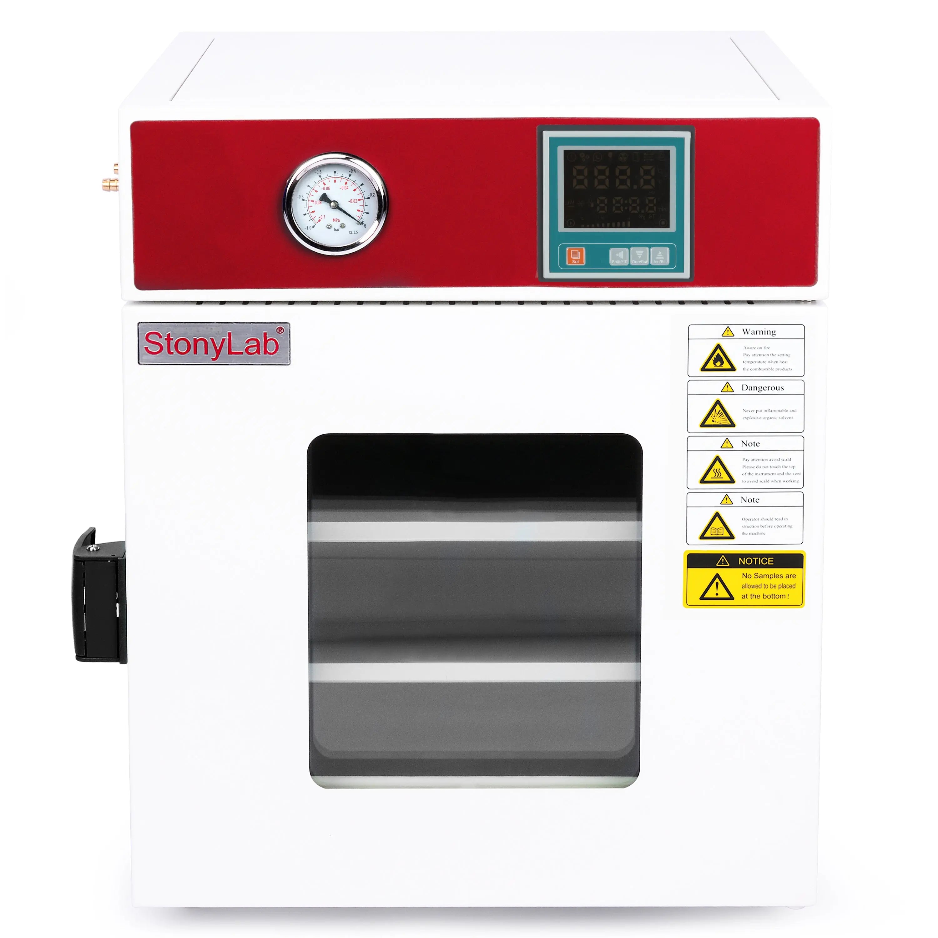 StonyLab Benchtop Vacuum Drying Oven 24–52L, 250°C