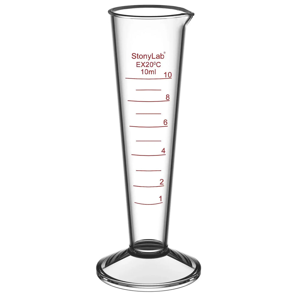 Conical Borosilicate Measuring Cylinder Durable & Accurate | StonyLab