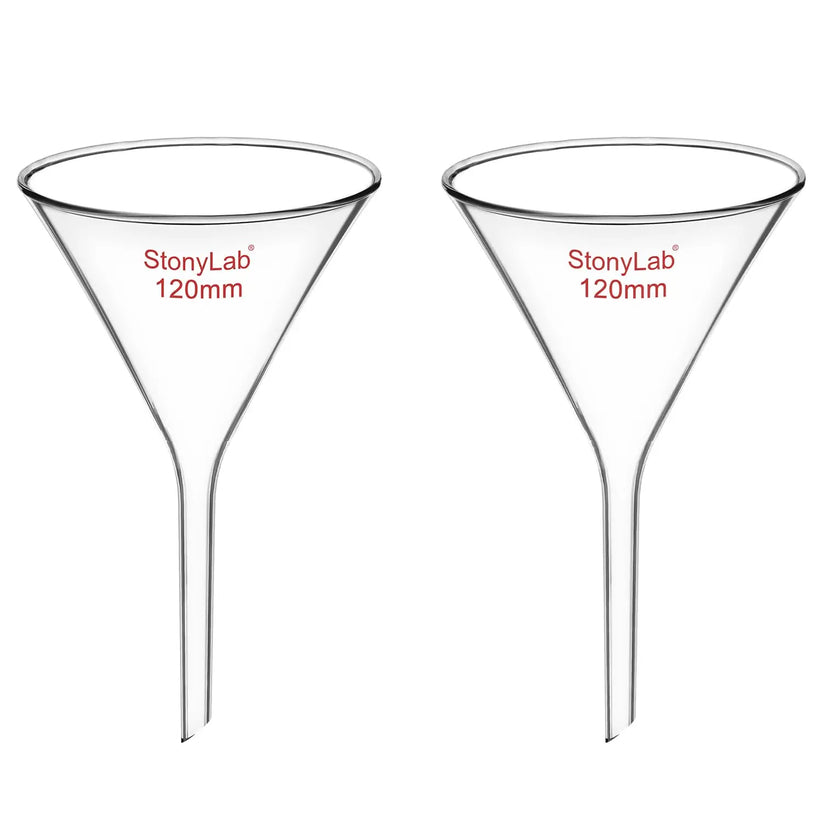 Borosilicate Glass Funnel Lab Funnel, Multiple Sizes | StonyLab