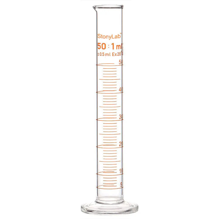 Lab Glass Cylinders - Accurate Measurements - StonyLab