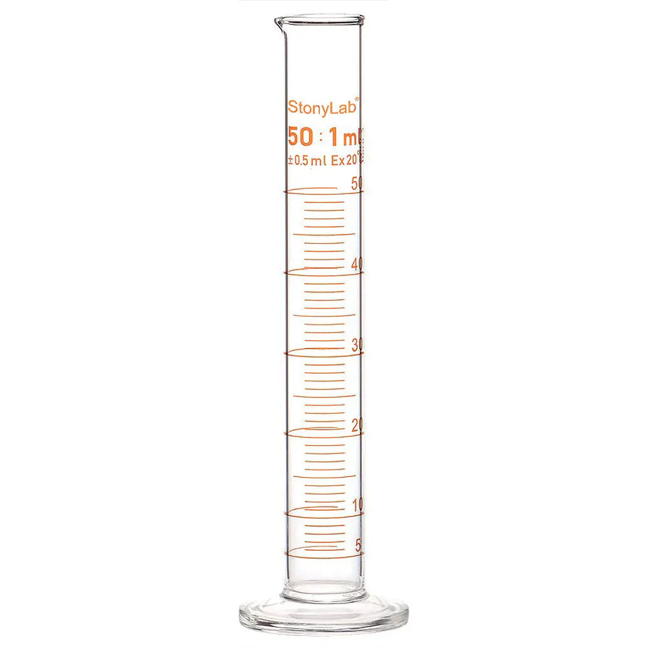 Lab Glass Cylinders - Accurate Measurements - StonyLab