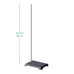 Lab Retort Stand 570mm Rod, Base 8×5in Support Set | StonyLab
