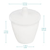 PTFE Teflon Crucible Cup Beaker with Lid for Laboratory - StonyLab