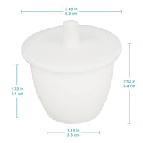 PTFE Teflon Crucible Cup Beaker with Lid for Laboratory - StonyLab