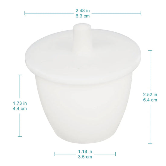 StonyLab PTFE Crucible with Lid – 10% Off, Free US Shipping