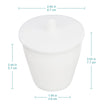 PTFE Teflon Crucible Cup Beaker with Lid for Laboratory - StonyLab