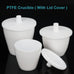 PTFE Teflon Crucible Cup Beaker with Lid for Laboratory - StonyLab