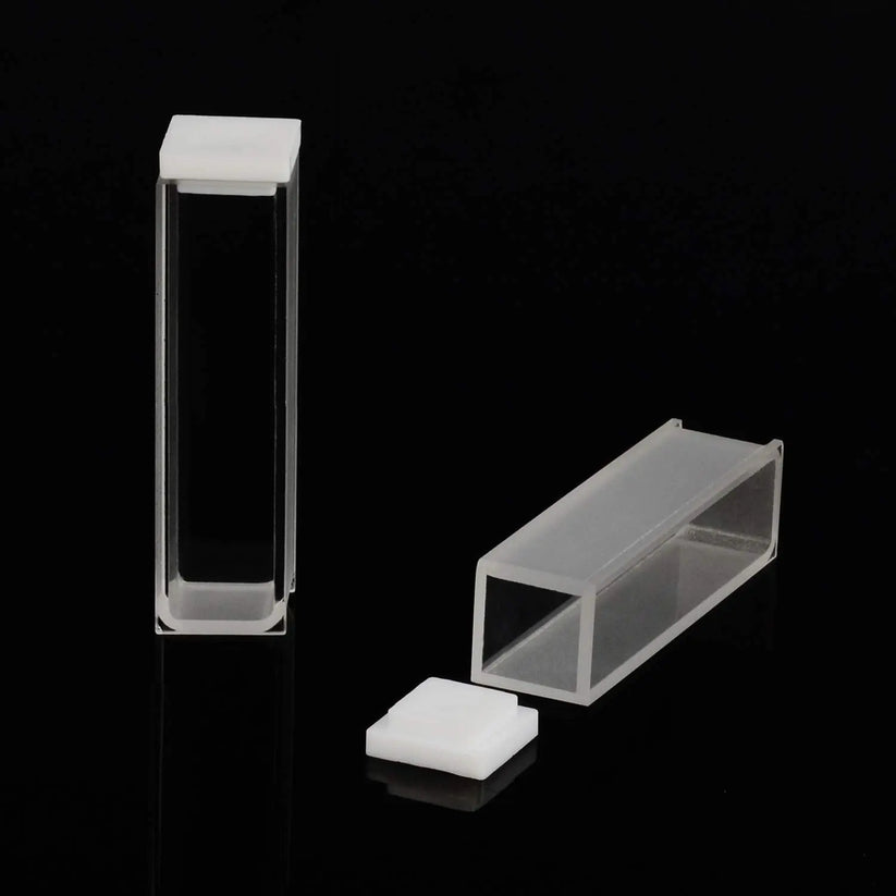 StonyLab Quartz Cuvette 2-Pack, 10mm Path, 3.5ml