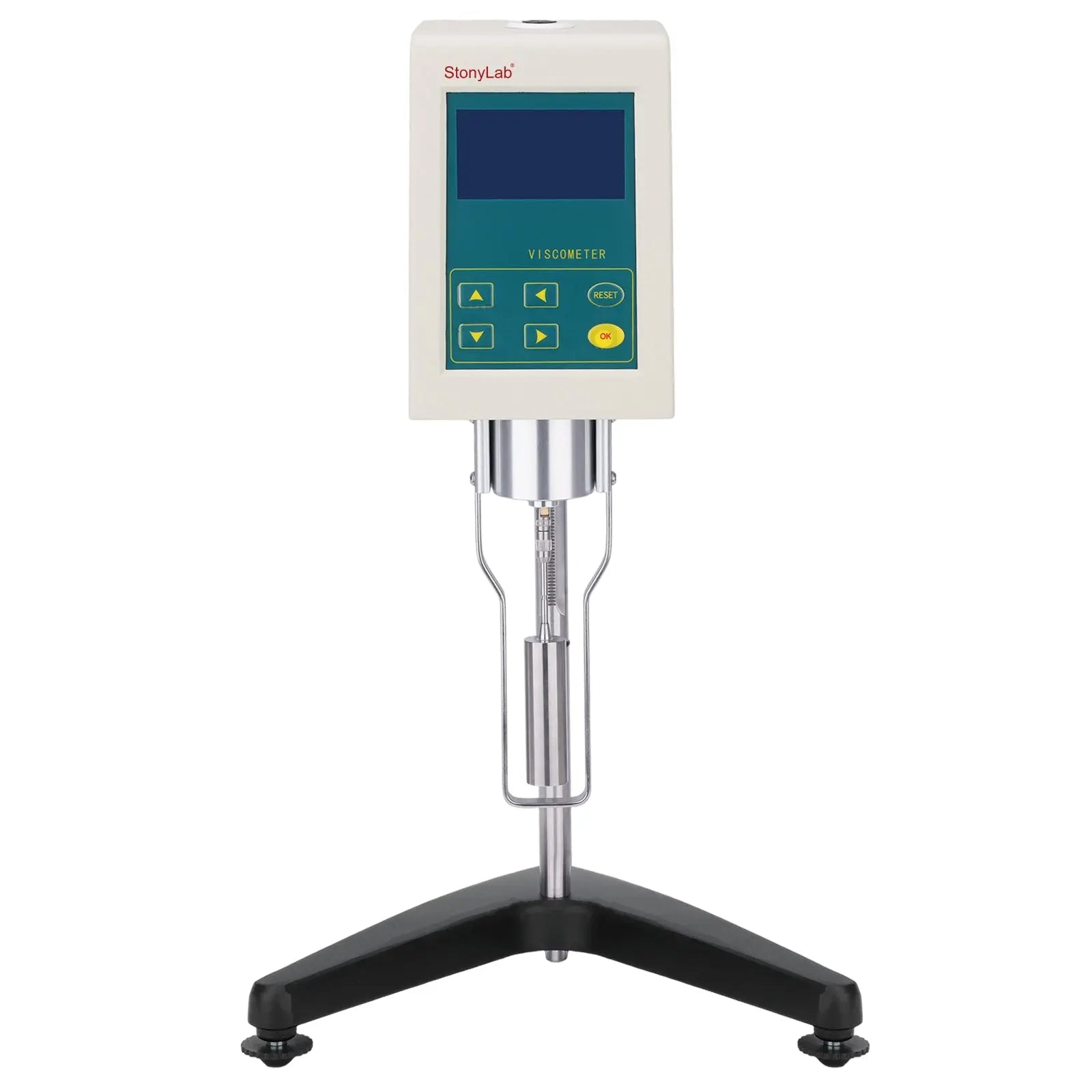 Digital Rotational Viscometer 0.1–100000 mPa·s 5 Spindles LCD | StonyLab