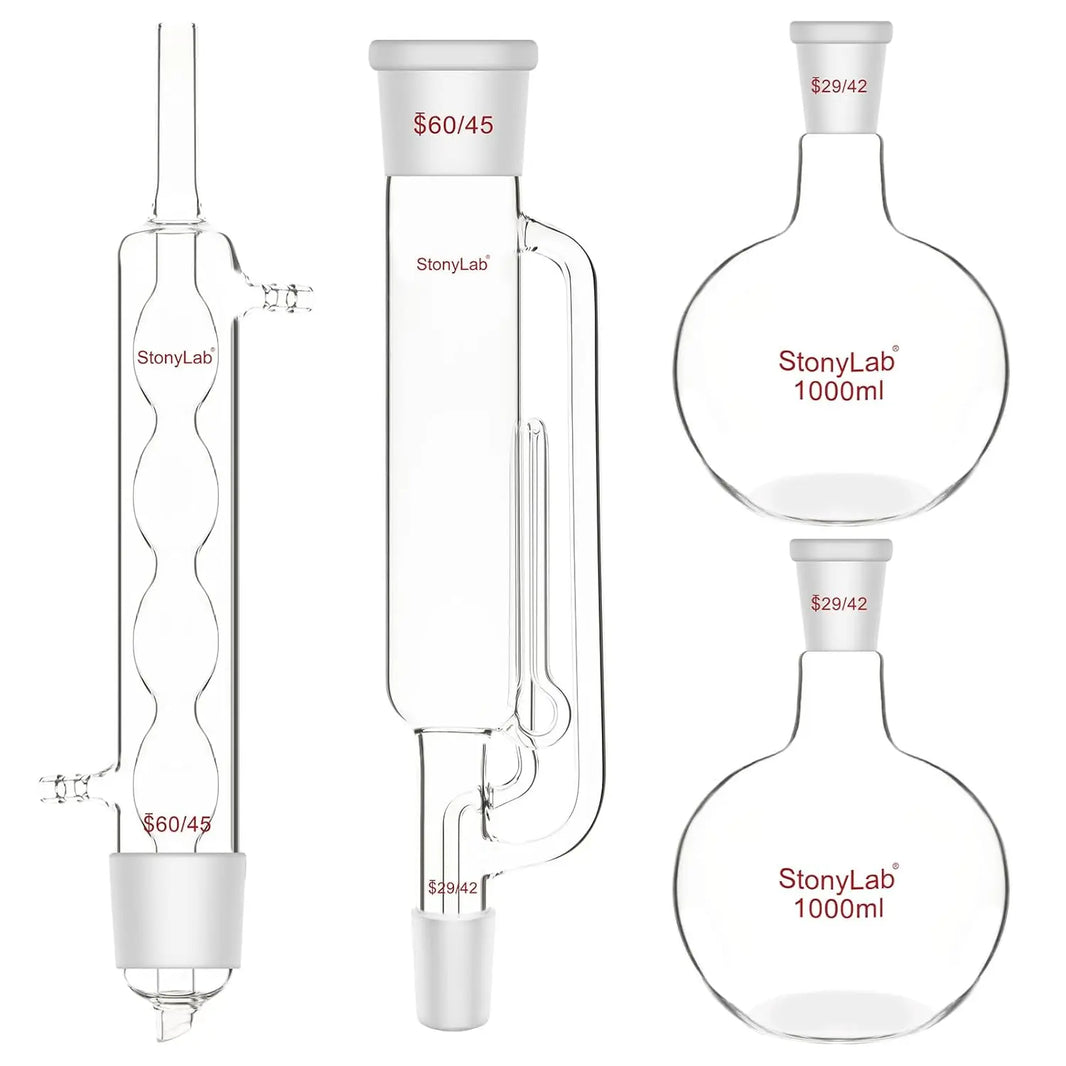 Soxhlet Extractor Set – Borosilicate Glass, 10% Off | StonyLab