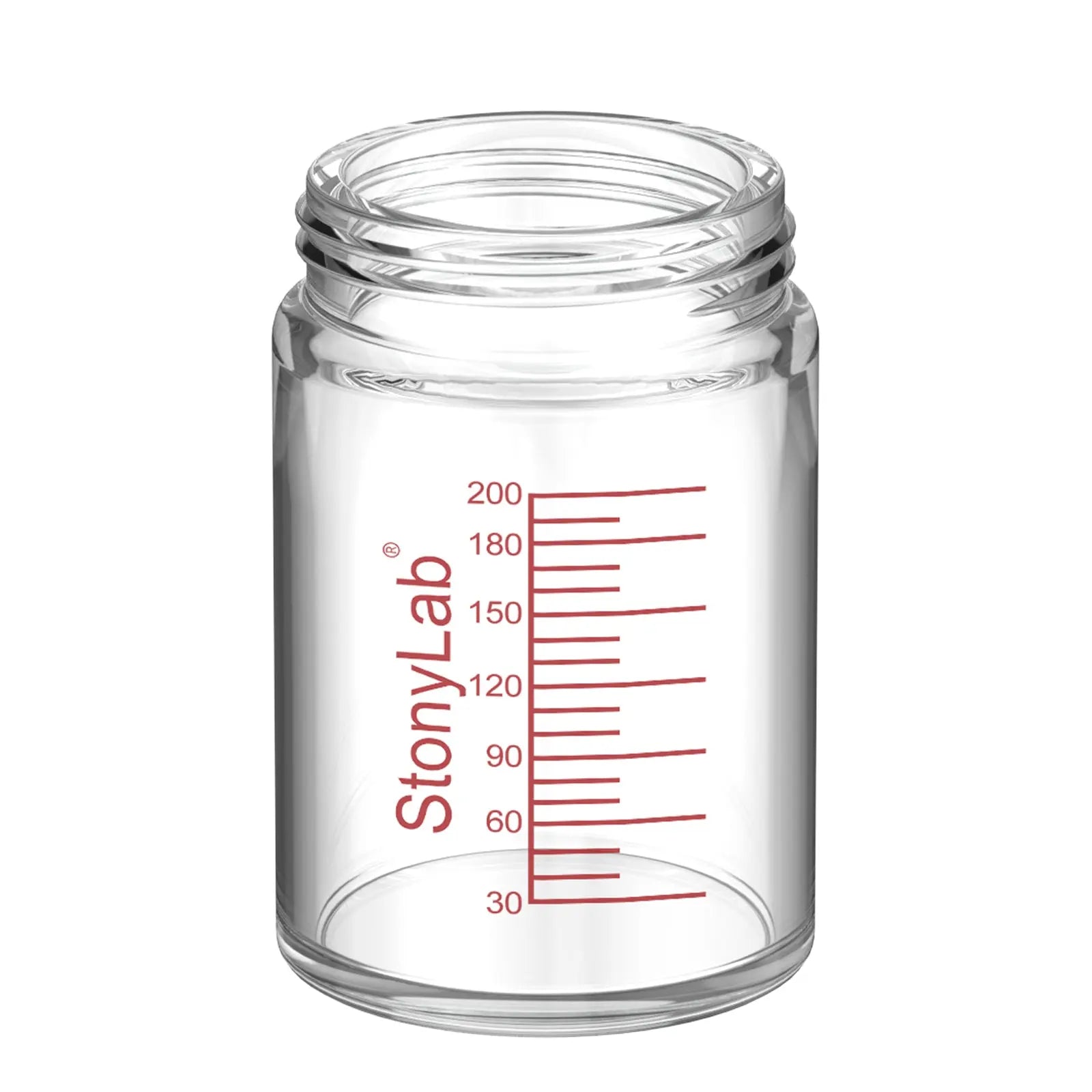 200mL Spare Glass Jar for Electrochemical Cell Borosilicate | StonyLab