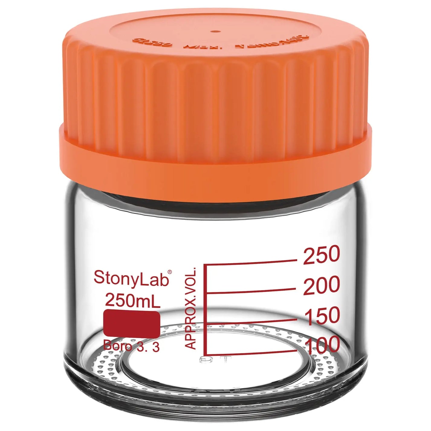 Wide Mouth Glass Bottle for Chemical Storage – StonyLab