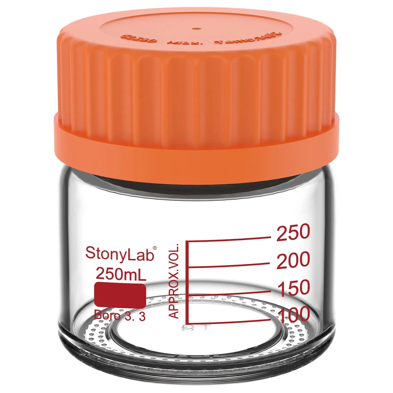 Wide Mouth Glass Bottle for Chemical Storage – StonyLab